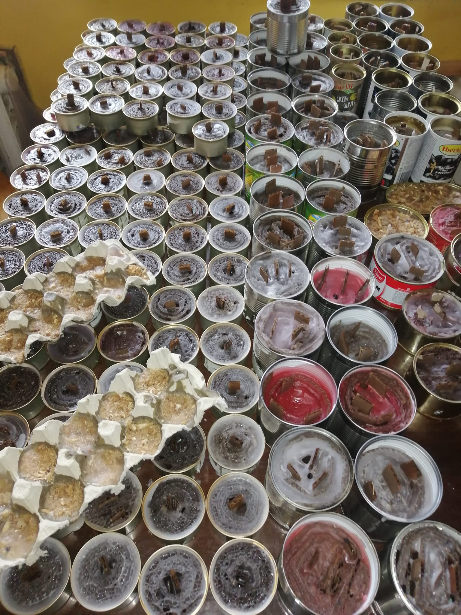 Wachsreste für die Ukraine - LIFE Cologne